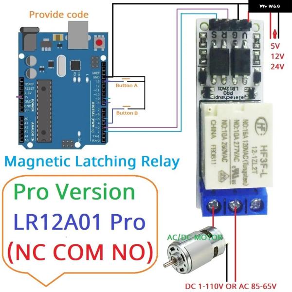 DC 5V 12V 24V 磁気ラッチングリレー モジュール 双安定セルフロックフリップフロップラッチスイッチボード ARDUINO ESP32 カスタム パーツ アクセサリーEU LVD Voltage:Low voltage: Belo...