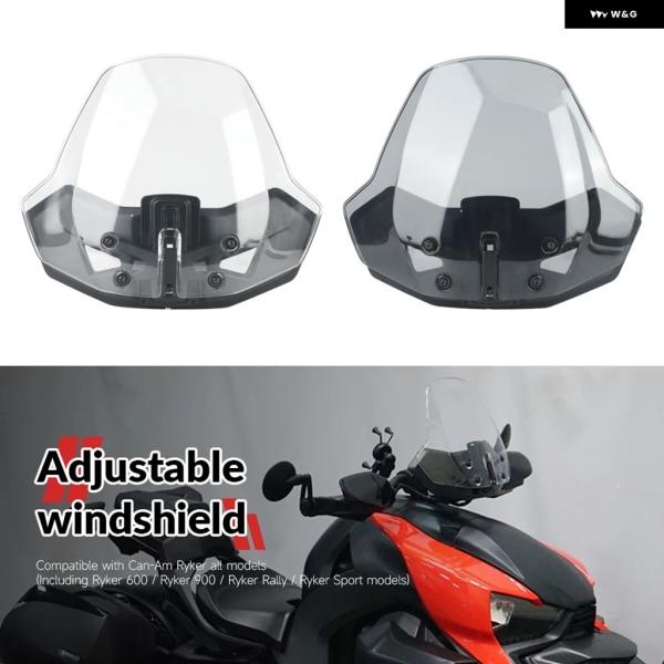 CAN AM 600 900 SPORT RALLY EDITION フロント半クリアクリアハードコートウインドシールド カスタム パーツ アクセサリーHigh-concerned chemical:NoneItem Weight:0.3k...