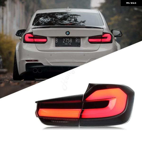BMW 3シリーズ F30 2013-2014-2018 F35 LEDバックライト ブレーキライト ウインカーカスタム テールライト アセンブリ カスタム パーツ アクセサリーHigh-concerned chemical:NoneCer...