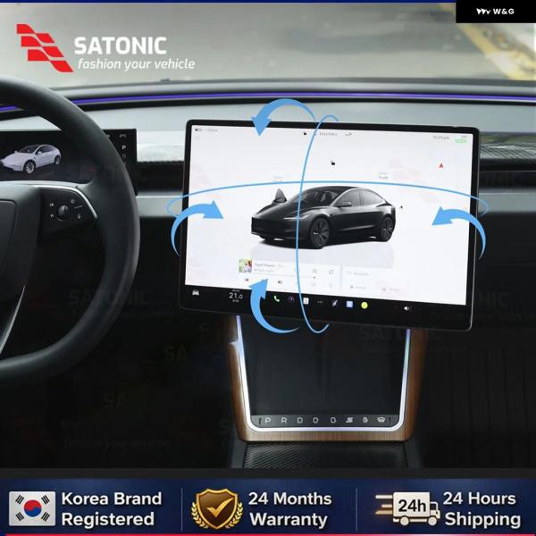 SATONIC 2026 V2PRO スクリーン スイベル マウント 4方向回転 テスラ モデル3 ハイランド モデルY ジュニパー カスタム パーツ アクセサリーHigh-concerned chemical:NoneOrigin:Mai...
