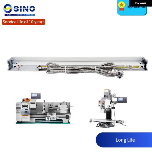 SINO 0.005MM K35 500MM 550MM 600MM 650MM 700MM 800MM 850MM 900MM 950MM 1000MM TTL 光学グレーティング定規センサー リニアスケール カスタム パーツ アクセサリ...