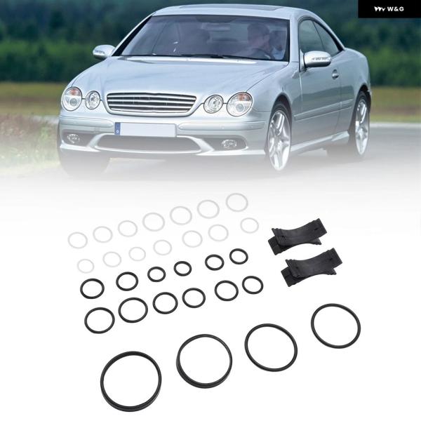 ABC バルブ ブロック PTFE 漏れ防止 車高低下防止 ABC バルブ ブロック再シールキット CL55 CL65 S55 S65 AMG CL500 CL600 カスタム パーツ アクセサリーHigh-concerned chemic...
