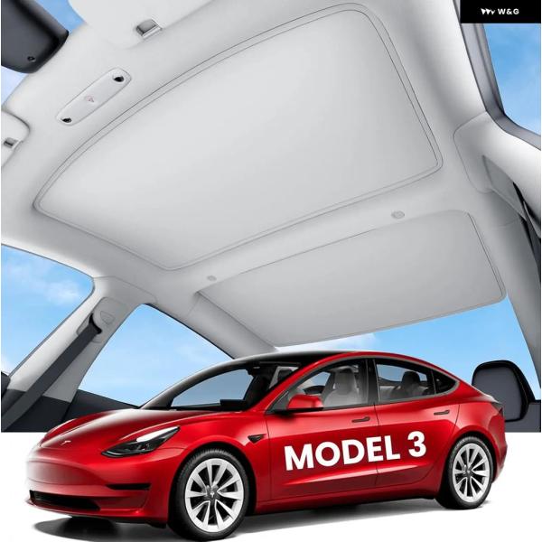サン ES テスラ モデル3 ハイランド 2026 モデルY アイス クロス バックル サンペア ガラス フロント リア サンルーフ スカイライト カスタム パーツ アクセサリーHigh-concerned chemical:NoneOri...