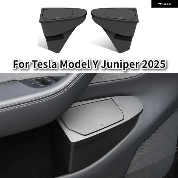 フロントドア 収納 ゴミ箱 テスラ モデルY /YL ジュニパー 2025 車用ドア 収納 ボックス 多機能 収納 ボックス 車用 カスタム パーツ アクセサリーHigh-concerned chemical:NoneOrigin:Main...