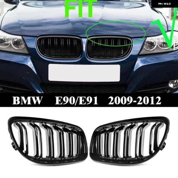 BMW 3シリーズ E90セダン 2008-11年式 フェイスリフト フロント バンパー キドニー グリル グロスカー グリル パーツカー カスタム パーツ アクセサリーHigh-concerned chemical:NoneItem We...