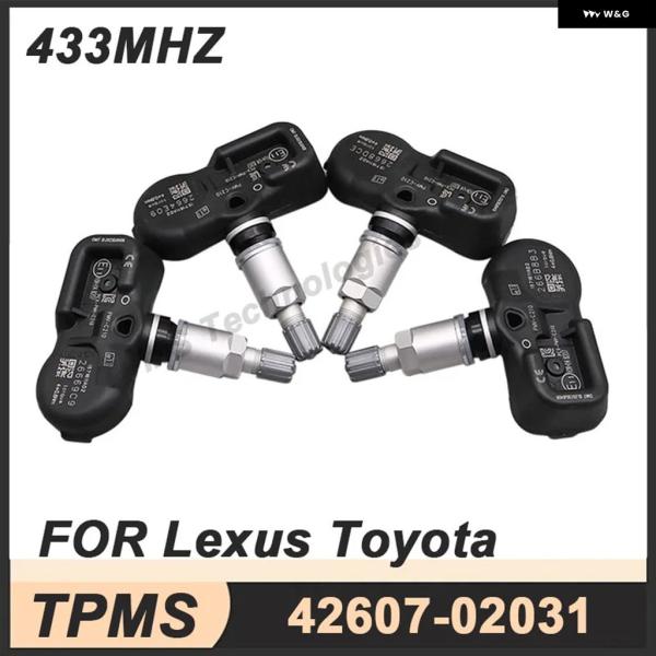 1/4個 TPMSタイヤエア圧センサー レクサス ES GS LC LS トヨタ ランドクルーザー RAV4 IV プリウス ヤリス カムリ カローラ シエナ PMV-C210 カスタム パーツ アクセサリーHigh-concerned c...