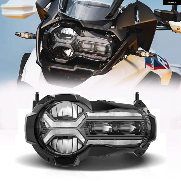 BMW R1200GS 2013-2018 スタイル LED ヘッドライト R1200GS K50 ADVアドベンチャー ヘッドライト アセンブリ 超高輝度 BMW ヘッドランプ カスタム パーツ アクセサリーHign-concerned ...
