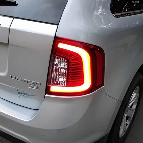 テールライト アセンブリ フォード エッジ 2009-2014 LEDオート リアランプ 点滅 テールライト カーアクセサリー カスタム パーツ アクセサリーHign-concerned Chemical:NoneColor:RedVolt...