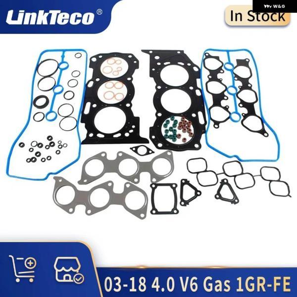 自動車 エンジン 部品 シリンダー ヘッド バルブ カバー ガスケットセットキット 03-18 4.0 L 1GR-FE V6 ガス レクサス GX トヨタ ランドクルーザー ランナーに適合 カスタムパーツ アクセサリー 交換用部品Disp...