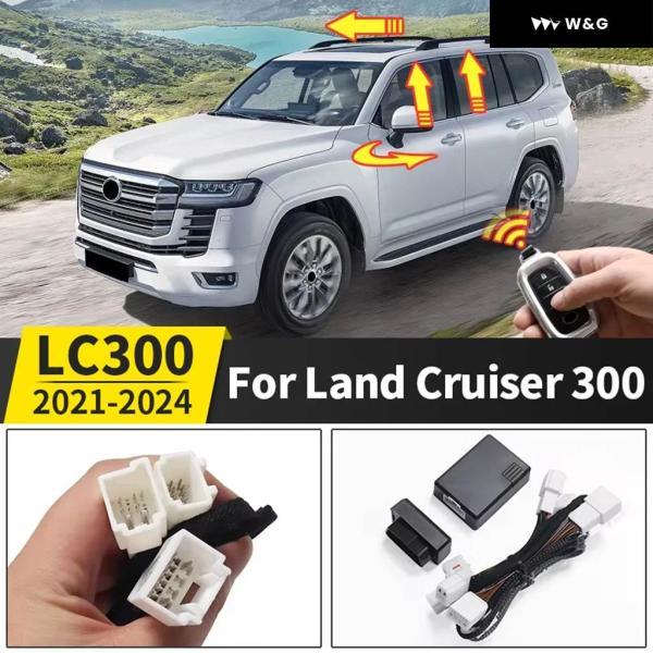 自動閉鎖窓+ロックドアOBD モジュール + 折りたたみ 式 トヨタ ランドクルーザー 300 LC300 2021 2022 2024 インテリア アクセサリー カスタムパーツ アクセサリー 交換用部品Hign-concerned Che...