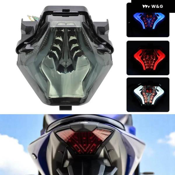 ヤマハ MT03 MT25 MT07 YZF R3 R25 2013-2023 2021 2022 オートバイ バイク リア テールライト ブレーキウィンカー 一体型LED テールライト カスタムパーツ アクセサリー 交換用部品Hign-c...