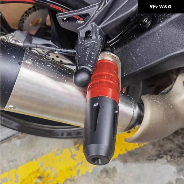 スズキ DL1000 650 650XT VSTROM DL250 フレーム クラッシュ パッド エキゾースト スライダー プロテクター DL 1000 250 オートバイ バイク アクセサリー カスタムパーツ アクセサリー 交換用部品Hi...