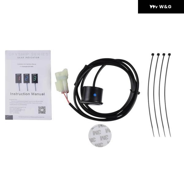 カワサキ ヴェルシス 650 2006〜2017年式 ヴェルシス 1000 2012〜2018年式 オートバイ バイク ギア インジケーター 1-6速デジタルギアメーター カスタムパーツ アクセサリー 交換用部品Hign-concerned...