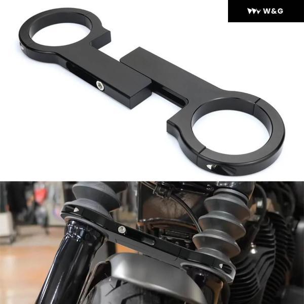 オートバイ バイク スズキ DL650 2004 -2021 V STROM 650 VSTROM 650 2004-2021フロント フォーク スタビライザー フォーク ブレース CNCアルミ カスタムパーツ アクセサリー 交換用部品Pr...