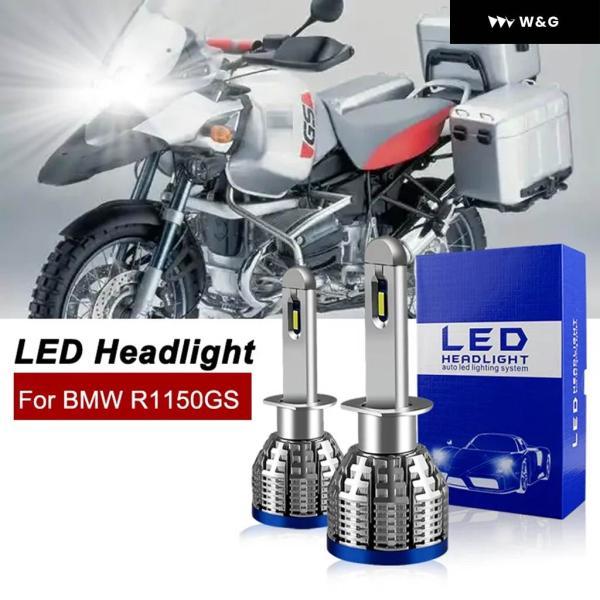 オートバイ バイク LED ヘッドライト バルブ ハイ/ローキット H1 30000LM BMW R 1150 GS ABS - クルージングエンデューロ 1999-05 カスタムパーツ アクセサリー 交換用部品Hign-concerned...