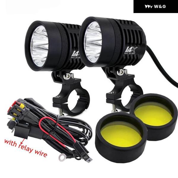 オートバイ バイク LEDスポットライト BMW R1200GS ADV F800GS F650 K1200S LED補助 フォグライト アセンブリ ドライビングランプ カスタムパーツ アクセサリー 交換用部品Hign-concerned ...