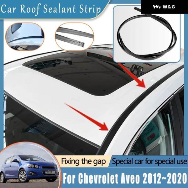 車用 防塵 ステッカー シボレー アベオ T300 2012~2020 セダン ハッチバック ゴム製ウェザーストリップ ルーフガターシーリングシールアクセサリー カスタムパーツ アクセサリー 交換用部品Hign-concerned Chem...