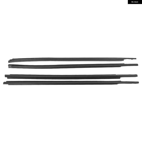 トヨタ タンドラ クルーマックス 2007-2018 車 外装 窓用ウェザーストリップ シーリング スタイリング ストリップ モールディングシールベルト オートガスケット トリム カスタム パーツ アクセサリーHign-concerned ...