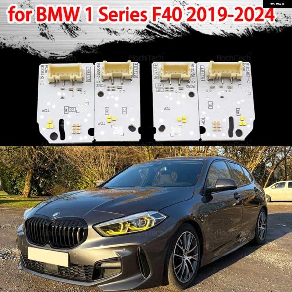 車用フロント ヘッドライト イエローデイライト LED ボード BMW 1シリーズ F40 116I 118I 120I 128TI M135I 116D 118D 120D 2019-2024 DRL カスタム パーツ アクセサリーHig...