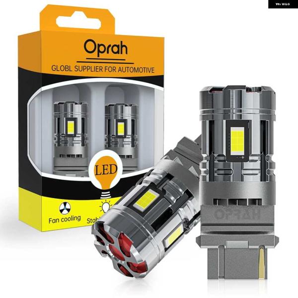 2X CANBUS 1156 BA15S P21W BAU15S PY21W 3570 CSP LED バルブ 車用ウィンカー ハイパーフラッシュライト 内蔵抵抗 12V カスタム パーツ アクセサリーOprah 2x CANBUS 115...