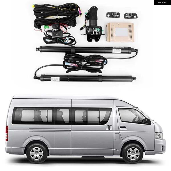 トヨタ ハイエース ミッドルーフ 電動テールゲート インテリジェント自動吸引ロック キャリアカスタム 自動車用品 カスタム パーツ アクセサリーPlacement on Vehicle:REARCountry/Region of Manuf...