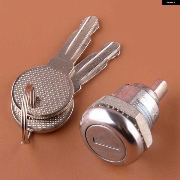 車用リアロック シリンダー 鍵付き シルバー 折りたたみ 式Tハンドルラッチツール ボックス トラック トレーラーRVモーターホーム電気キャビネット カスタム パーツ アクセサリーHign-concerned Chemical:NoneIt...