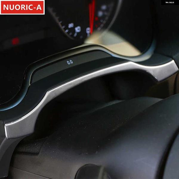 ステンレス センター コンソール ダッシュボード トリム ストリップ アウディ A3 8V 2013-2018カー スタイリング インテリア アクセサリー カスタム パーツ アクセサリーHign-concerned Chemical:Non...