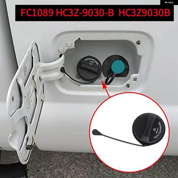 FC1089 燃料ガスキャップ ストラップ ロックなし HC3Z-9030-B フォード F-150 レンジャーエッジ マスタング モータークラフト 燃料タンク フィラー カスタム パーツ アクセサリーHign-concerned Chem...