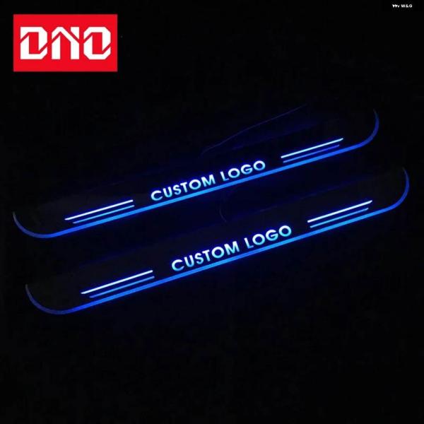 トリム ペダル LED 車用ライト ドアシル スカッフプレート パスウェイ ダイナミック ストリーマー ウェルカムランプ BMW F12 F13 2011 - 2016 2017 2018 カスタム パーツ アクセサリーHign-conce...