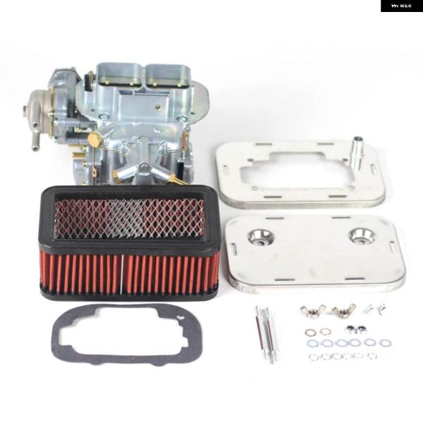 FAJS WEBER 32/36 DGAV キャブレター キット ウォーターチョーク 2バレル+エア フィルター 65MM 高さ スズキ サムライ 1985-89 カスタム パーツ アクセサリーPlacement on Vehicle:fr...