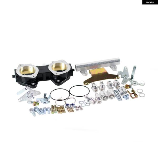 TBS 45DCOE 45 DCOE 45MMボア DCOE ツイン スロットルボディ JENVEY WEBER/EMPI/FAJS/DELLORTO/SOLEX DCOE/DHLA 30MMトール カスタム パーツ アクセサリーHign-...