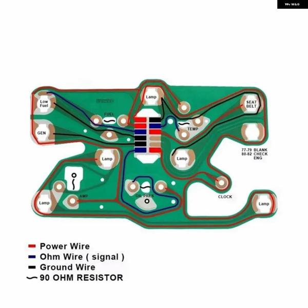 プリント回路基板 コルベット C3 1977-1982 ゲージ クラス ター 602505 交換用 カスタム パーツ アクセサリーHign-concerned Chemical:NoneOrigin:Mainland China