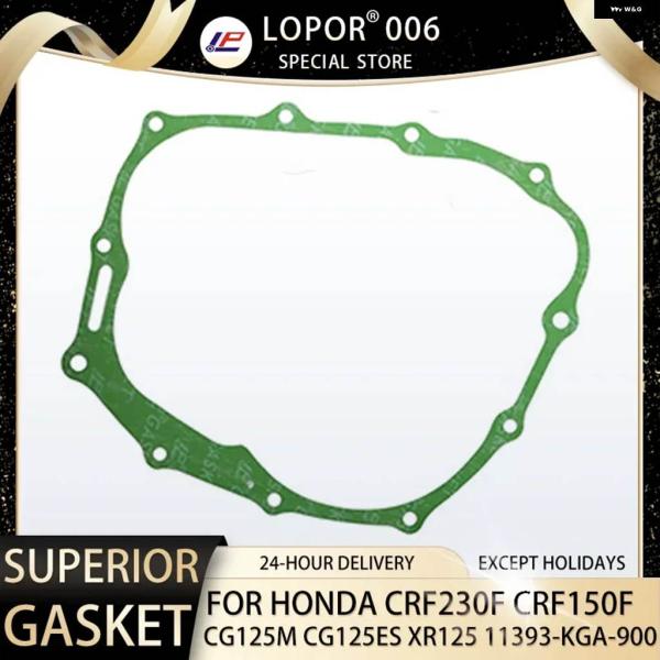 オートバイ エンジン クランクロッド クランクケース カバー CLUTHガスケット ホンダ CRF230 03-09 CRF150F 03-05 CG12 2004/2007 XR125 03-06 カスタム パーツ アクセサリーHign-...