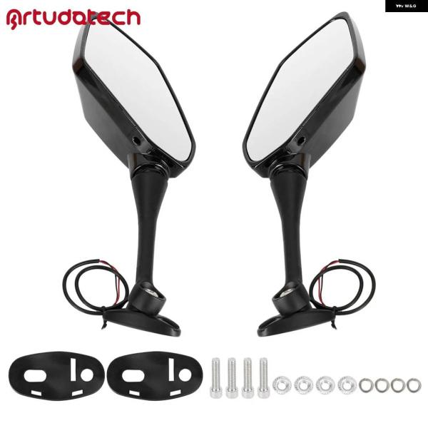LEDミラー ウィンカー インジケーター 付き スズキ RF600R RF900R TL1000S/R カタナ カスタム パーツ アクセサリーHign-concerned Chemical:NoneItem Width:12cmItem W...