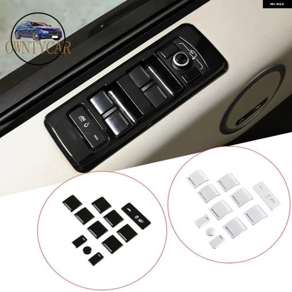 ランドローバー ディスカバリー5 レンジローバー スポーツ ヴォーグ 合金 車内窓リフトスイッチパッチ ステッカー アクセサリー カスタム パーツ アクセサリーHign-concerned Chemical:NoneItem Weight:...