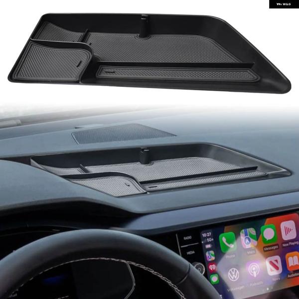 フォルクスワーゲン タオス 2022 2023 2024 ダッシュボード 収納 オーガナイザー センター コンソール 収納 ダッシュボード スクリーン ボックス 後ろ アクセサリー カスタム パーツ アクセサリーProduct shape:...