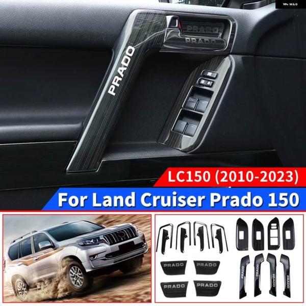 ステンレス ハンドルデコレーション トヨタ ランドクルーザー プラド 150 LC150 FJ150 2010-2020-22 アクセサリー インナー カスタム パーツ アクセサリーHigh-concerned chemical:NoneS...