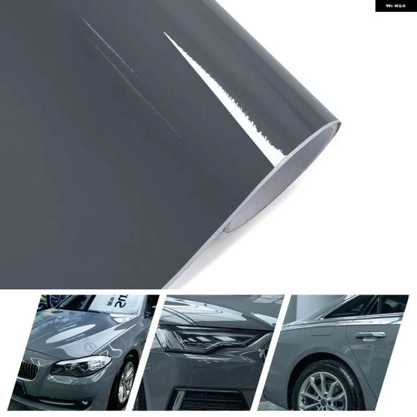 ウルトラグロスグレーラップPVCビニールフィルム車全身 デカール ラッピング ステッカー カバー デコレーションオートチューニングアクセサリー カスタム パーツ アクセサリーHigh-concerned chemical:NoneItem ...