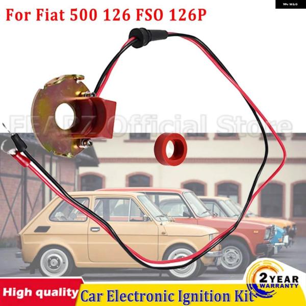 車用電子 点火 キット フィアット 500 126 FSO 126P 2気筒 電子式 600 2気筒 ポイント 電子式へ カスタム パーツ アクセサリーHigh-concerned chemical:NoneModel Number:Upg...