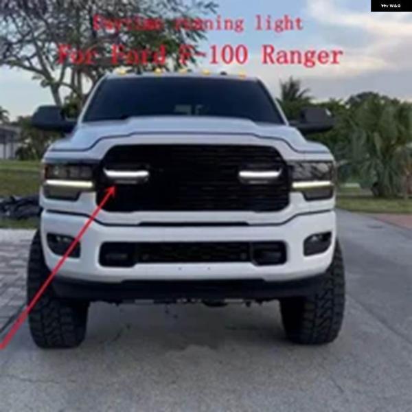 2個 LED カーイーグルアイライト オート トラック フォード F-100 レンジャー SUV スタイル アンバー カー グリル ライトキット カスタム パーツ アクセサリーFor Vehicle Brands/Model:fordVol...