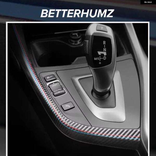 カーボン BMW F20シリーズ 1 ラップ オートセンター コンソール ギア シフト パネル サイド トリム ストリップカバー 自動車内装アクセサリー カスタム パーツ アクセサリーHigh-concerned chemical:None...