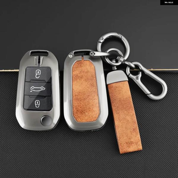 合金 キーケース ホルダー シトロエン C3 X R C4L C5 C4 ELYSEE C6 C4 PICASSO XSARA キーカバー カーアクセサリー キー ホルダー キー チェーン カスタム パーツ アクセサリーHigh-conce...