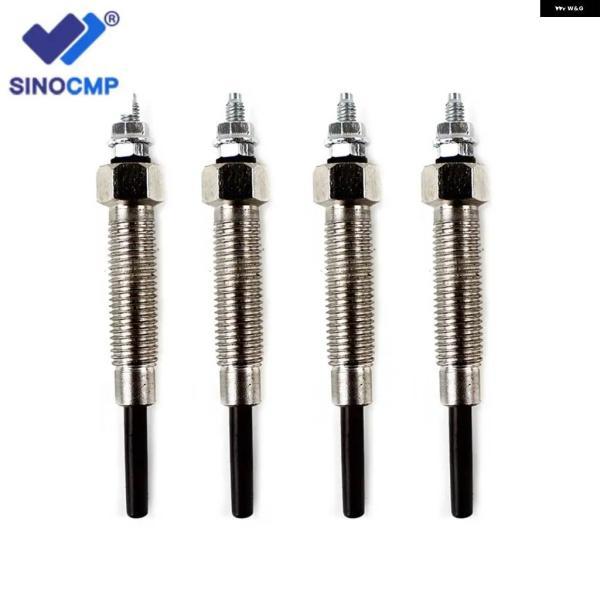 4個 S4L2 12V グロープラグセット 32A66-03100 32A66-03102 三菱 S3L S3L2 S4L S4Q-2 G152 TL2100 TL2500 TX2140 TX2160 エンジン カスタム パーツ アクセサリ...