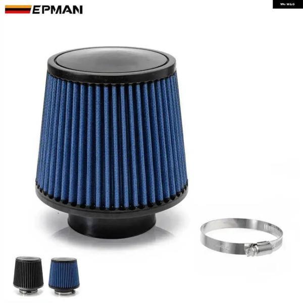 3インチ 76MM 高さ エアインテーク フィルター ハイフローコーン コールドエアインテークパフォーマンス チェロキー 84-05 EP-AF001A カスタム パーツ アクセサリーHigh-concerned chemical:None...