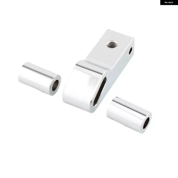 DYNA FAT BOB FXDF 2008-2017 バイク ヘッドライト マウント 延長 ハードウェアキット シルバー フェアリング スタイル カスタム パーツ アクセサリーHigh-concerned chemical:NoneOri...