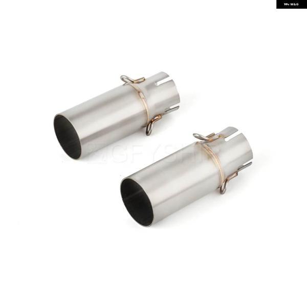 ロイヤルエンフィールド インターセプター 650 2019-24 エスケープ オートバイ マフラーリンク パイプ 51MM スリップオン カスタム パーツ アクセサリーMotobike Make:UniversalSpecial Featu...