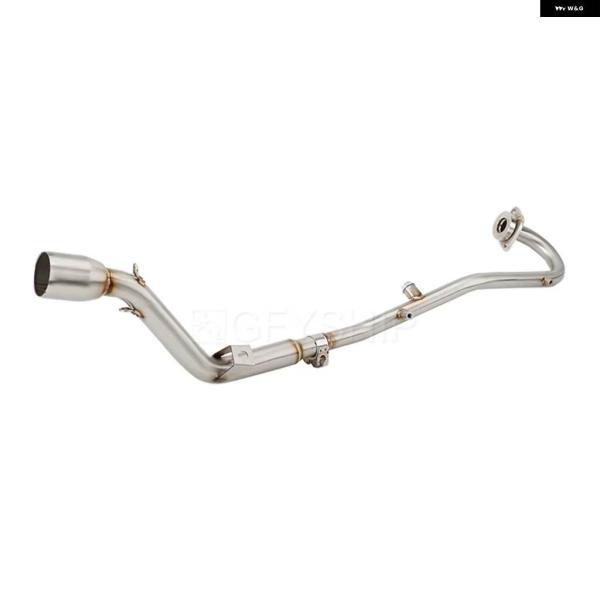 スズキ DR 125 2008〜2013 2014 2015 DR125 DR125SM DR 125 SM エスケープ スリップオン バイク エキゾーストマフラー ヘッダー ダウンリンク パイプ カスタム パーツ アクセサリーMotobi...