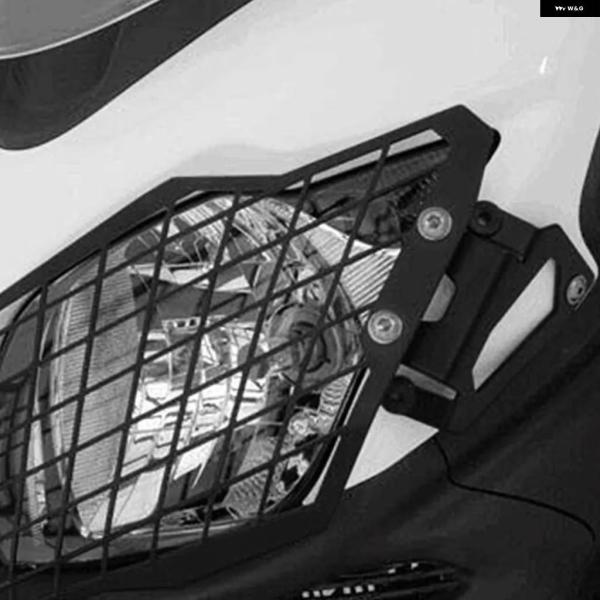 オートバイ ヘッドライト プロテクター ヘッドライト グリル ガードカバー スズキ 650 VSTROM650XT 2012 -2014 2015 2016 カスタム パーツ アクセサリーProtective parts:OtherHigh...