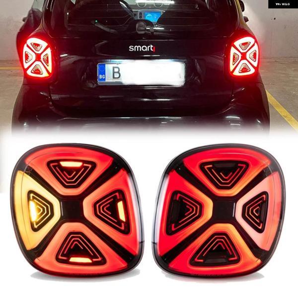 カーアクセサリーセット LED テールライト アセンブリ メルセデス ベンツ スマート 453 フォーツー フォーフォー 2015-2021 DRLシグナル カスタム パーツ アクセサリーHigh-concerned chemical:No...