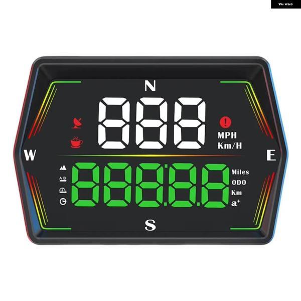 GPS ヘッドアップ ディスプレイ HUD デジタルスピード メーター 車 トラック スピード アラートと自動調整機能付き カスタム パーツ アクセサリーHigh-concerned chemical:NoneOrigin:Mainland...